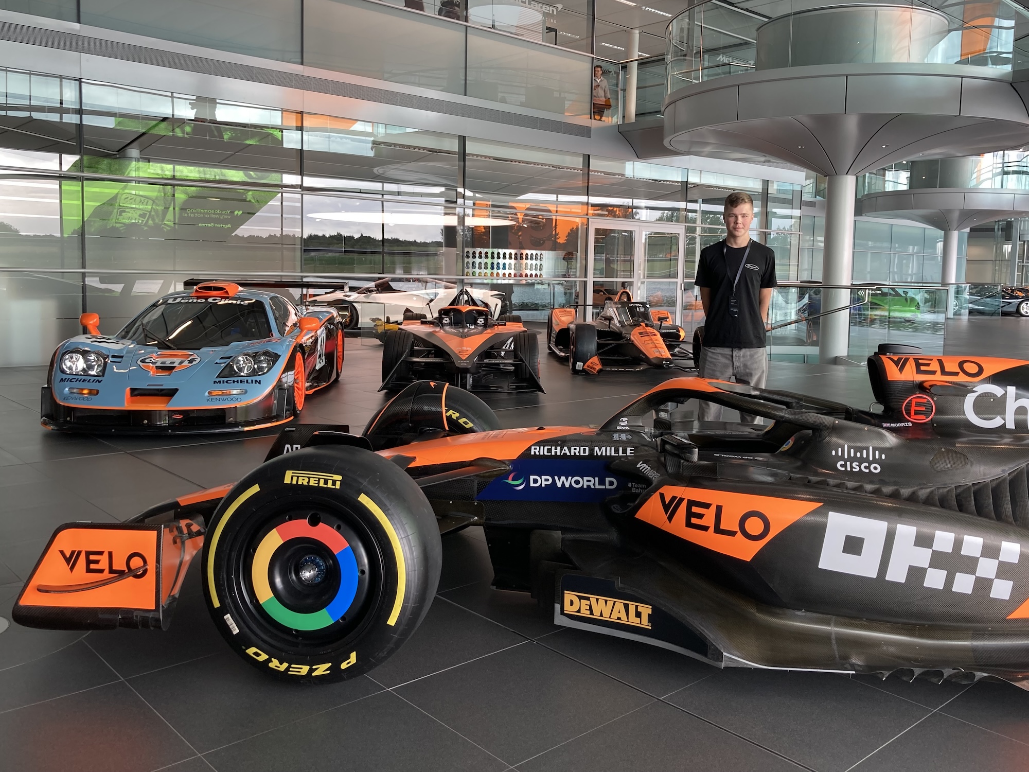 GB4 Championship leader Granfors goes behind the scenes at McLaren ...